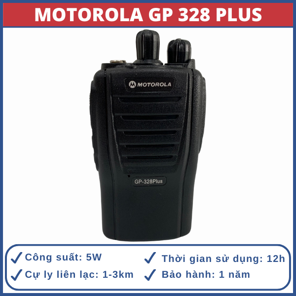 Bộ Đàm Motorola GP-328 Plus - tracdiamientay.com